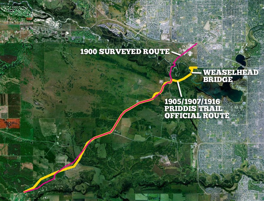 The Priddis Trail and the Weaselhead Bridge – Calgary Ring Road
