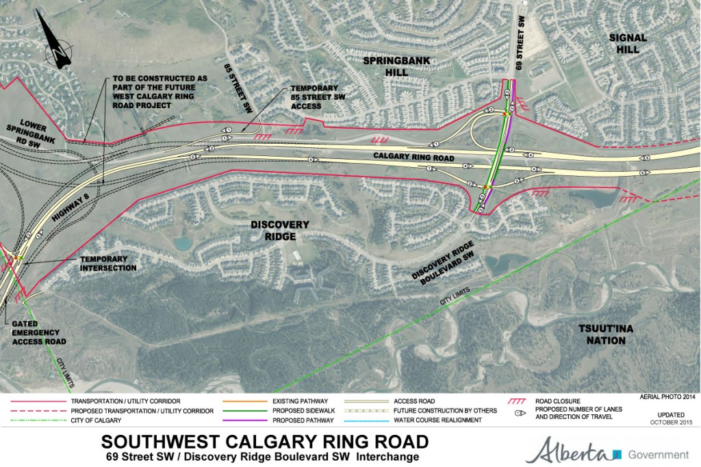 2015 Southwest Calgary Ring Road Maps – Calgary Ring Road