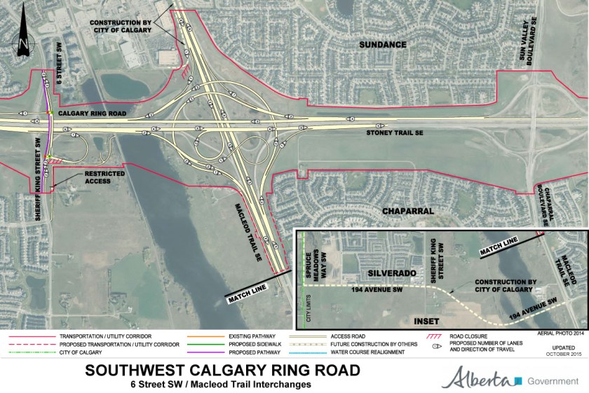 2015 Southwest Calgary Ring Road Maps – Calgary Ring Road
